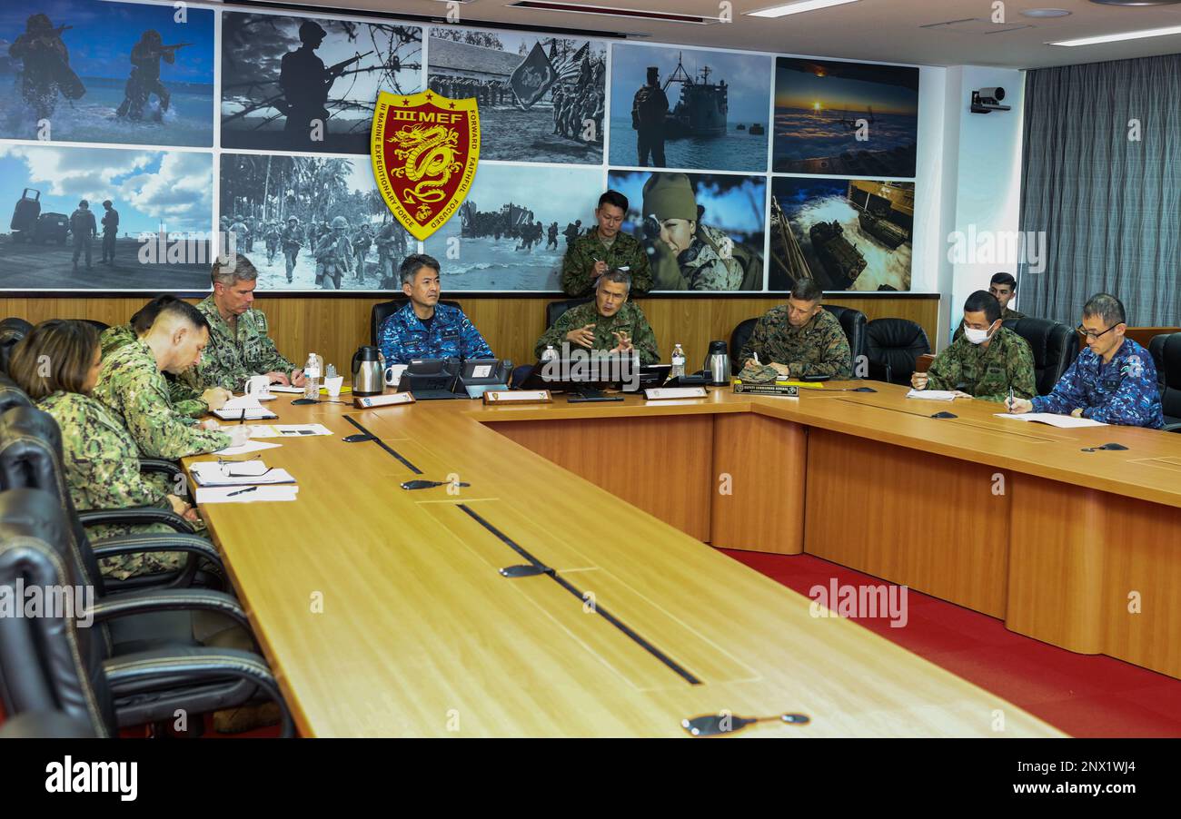 Japanese Ground Self-Defense Force Maj. Gen. Shingo Nashinoki ...