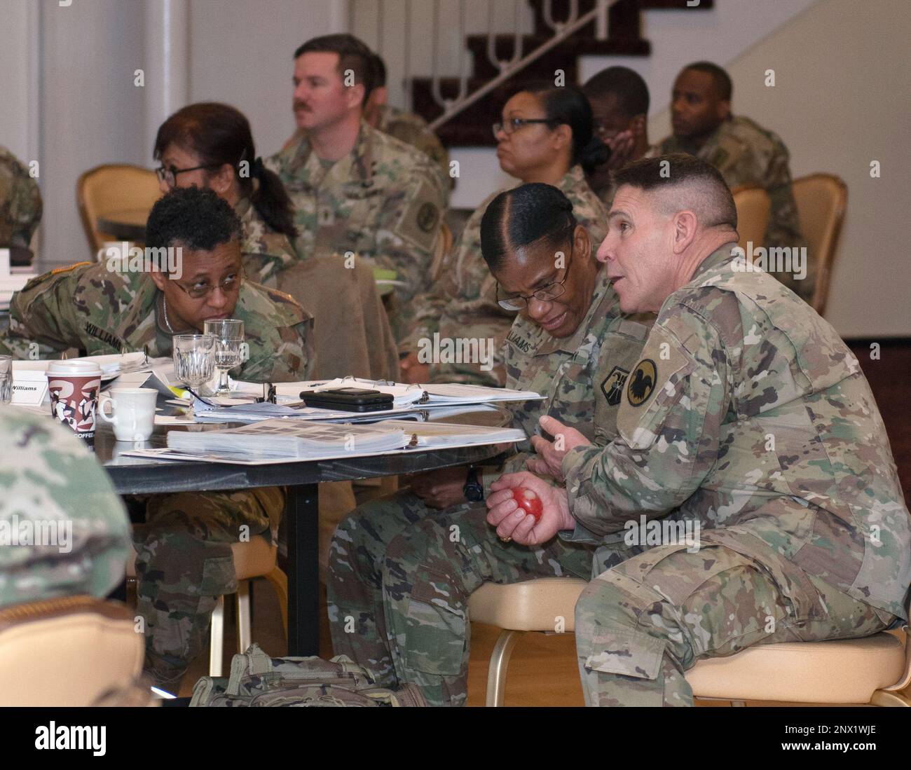 U.S. Army Chief Warrant Officer 5 Angela Williams, Command Chief ...