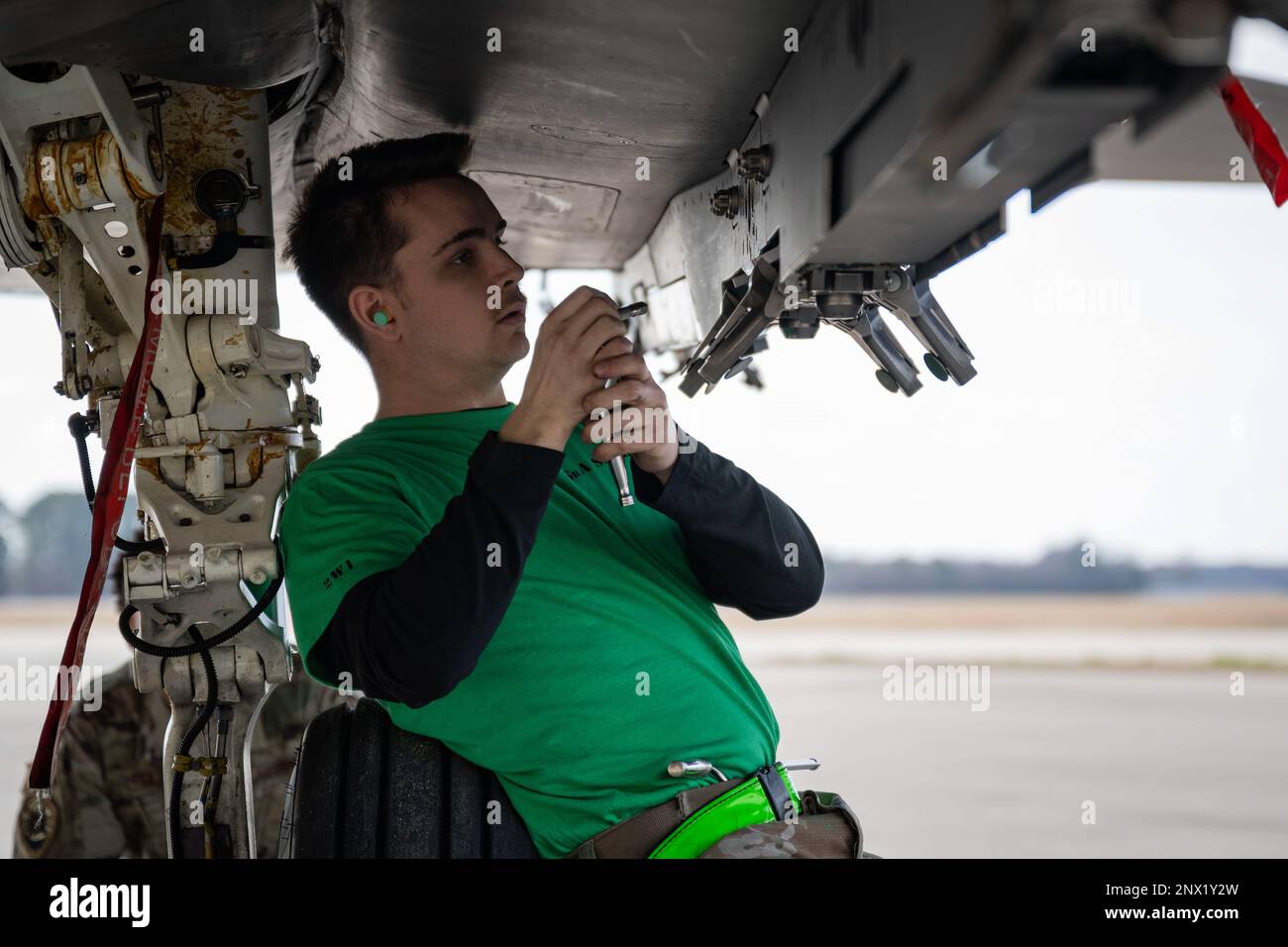 Senior Airman Mitchell Sanborn, 335th Fighter Generation Squadron ...