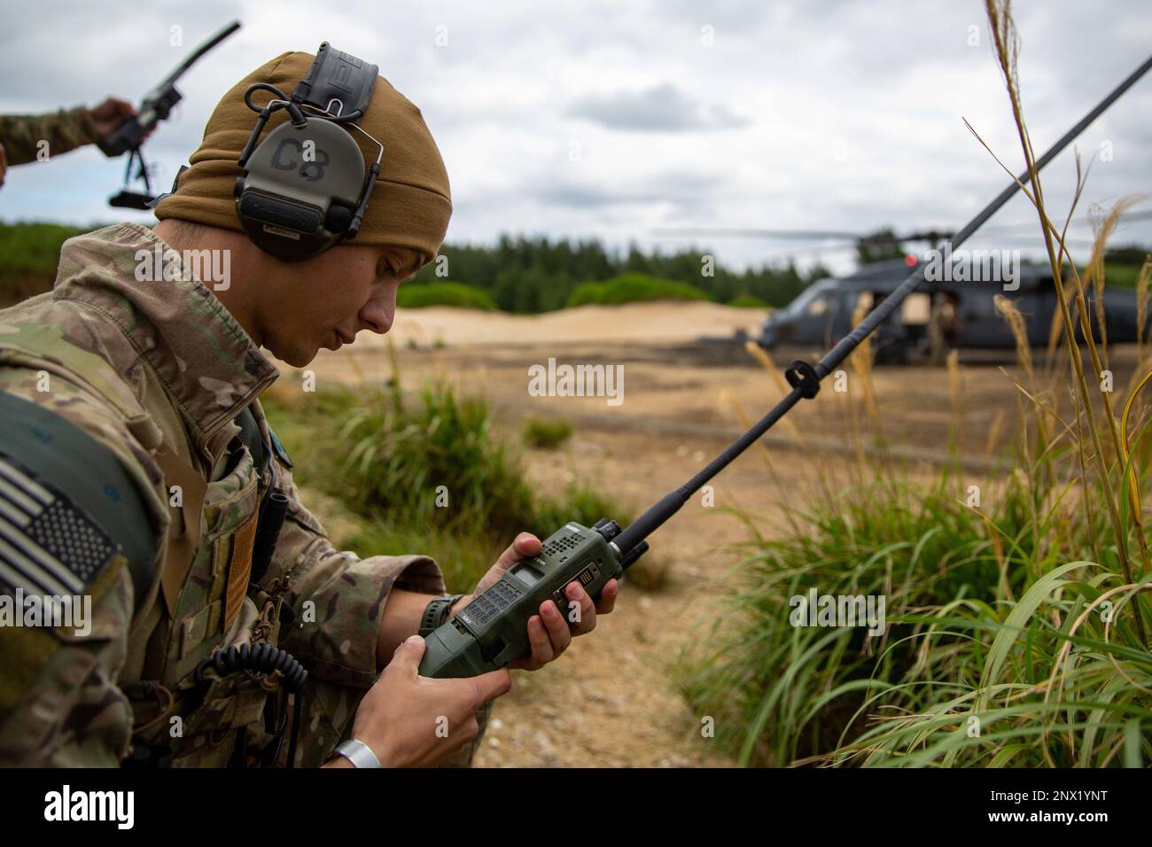 Staff Sgt. Jordan Cate, 33rd Rescue Squadron independent duty medical ...