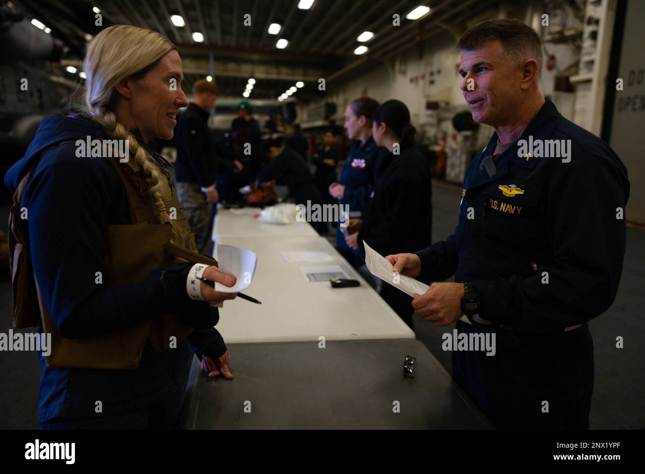 U.S. Marine Corps Maj. Kristin Tortorici, a communications strategy and ...