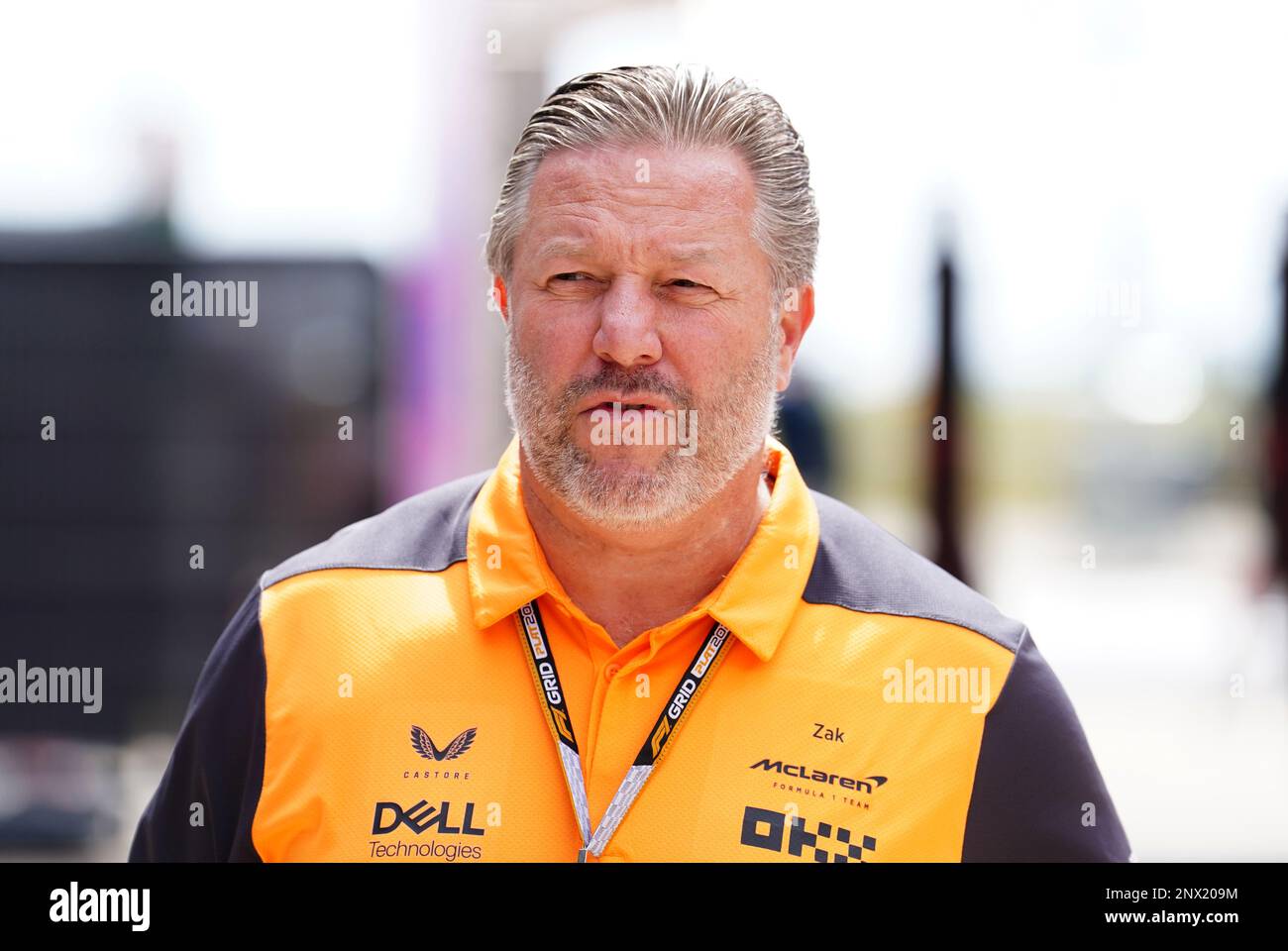 File photo dated 30-06-2022 of Chief Executive of McLaren Racing Zak ... File photo dated 30-06-2022 of Chief Executive of McLaren Racing Zak ...