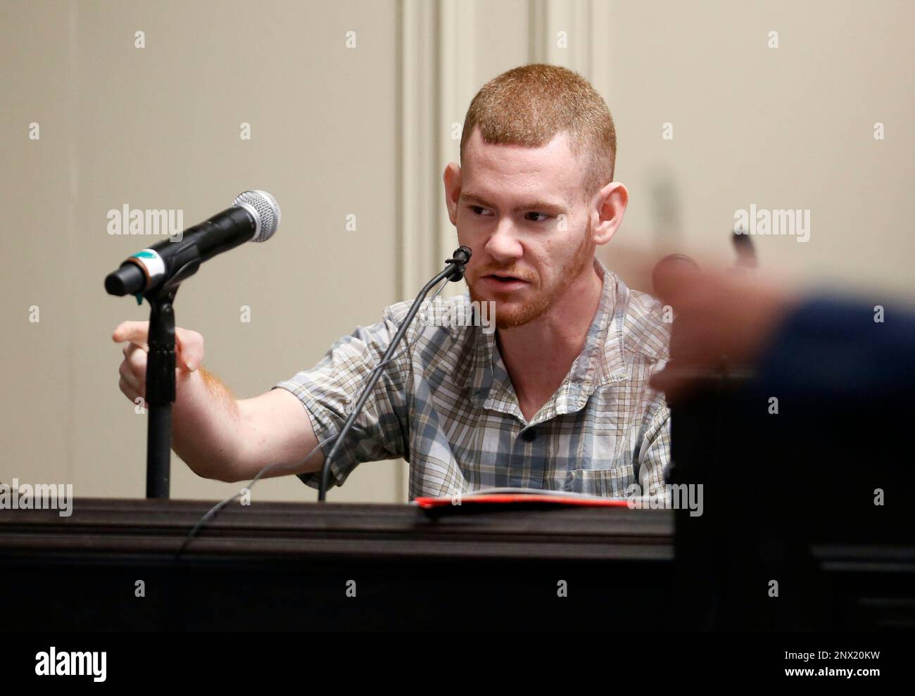 Jonathan Bennett, whose family knew Franklin Gebhardt, testifies that ...