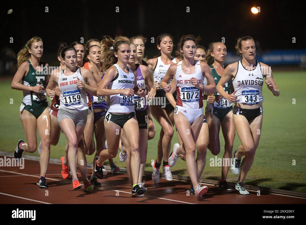 Ohio State's Abby Nichols (1159), Michigan State's Jeralyn Poe (932 ...