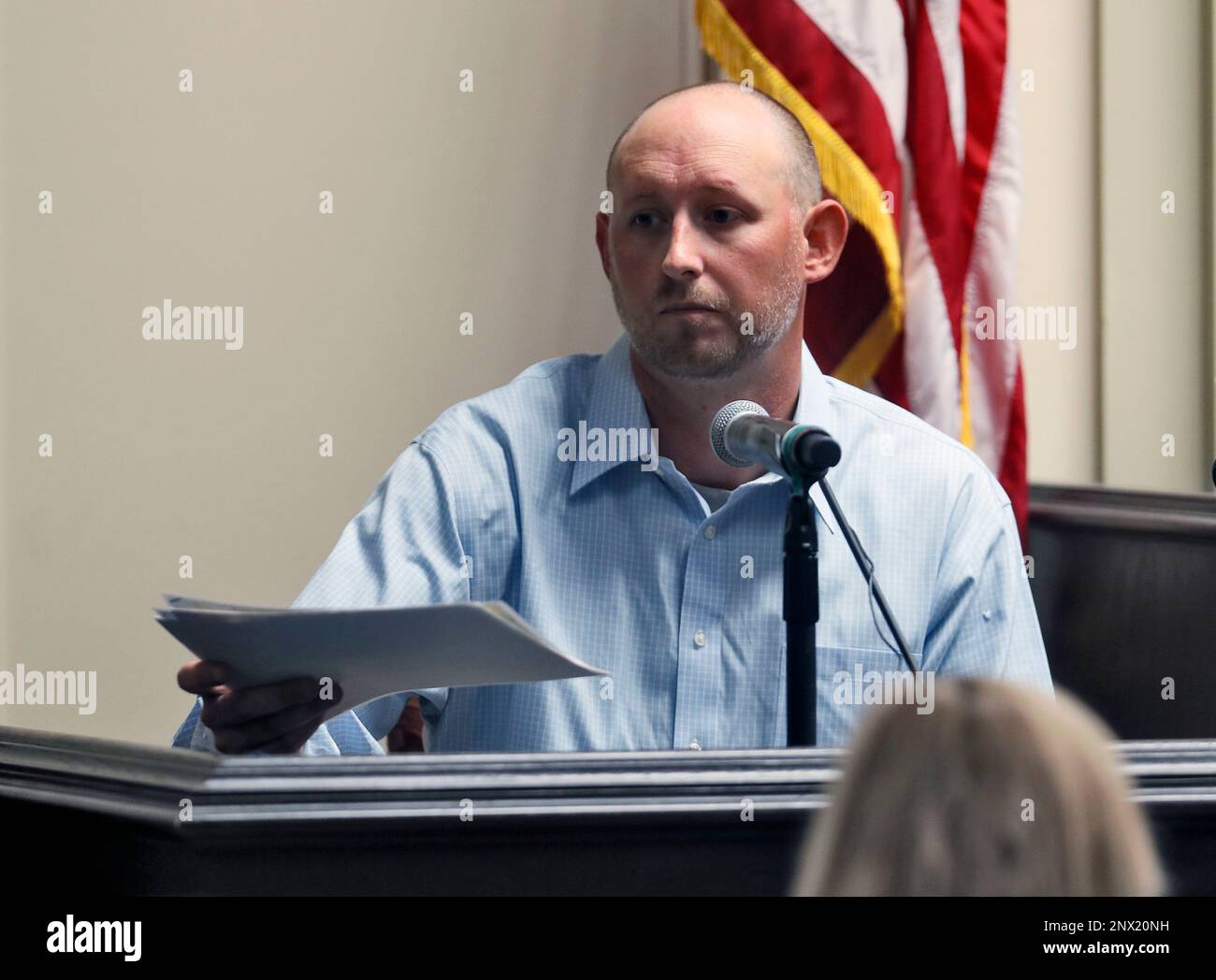 Greg Duvin, the Hydrovac operator that pumped out the well, testifies ...