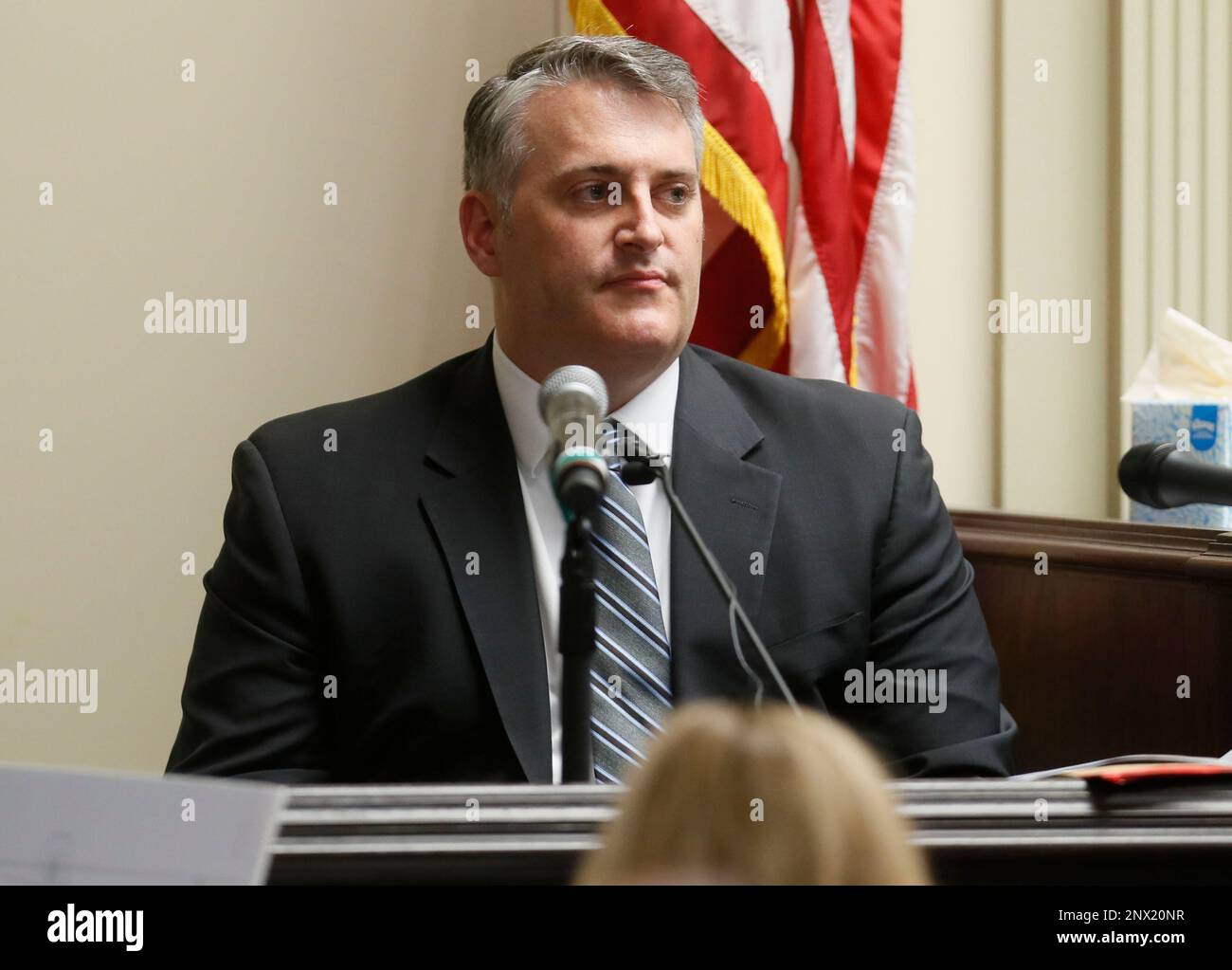 Jim Sebestyen, GBI forensic supervisor, testifies how evidence can be ...