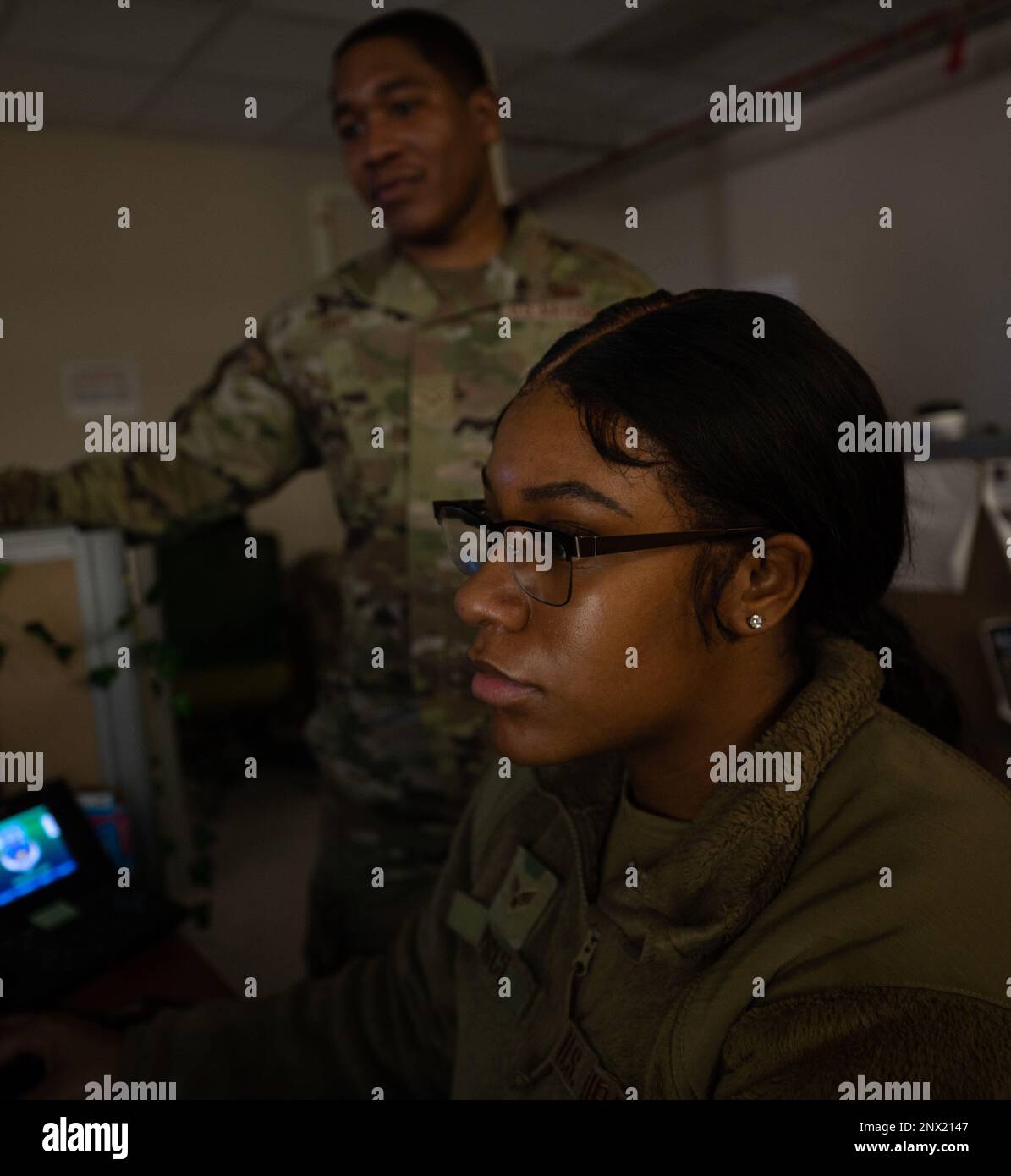 U.S. Air Force Senior Airman Trinity Price, a 386th Expeditionary ...