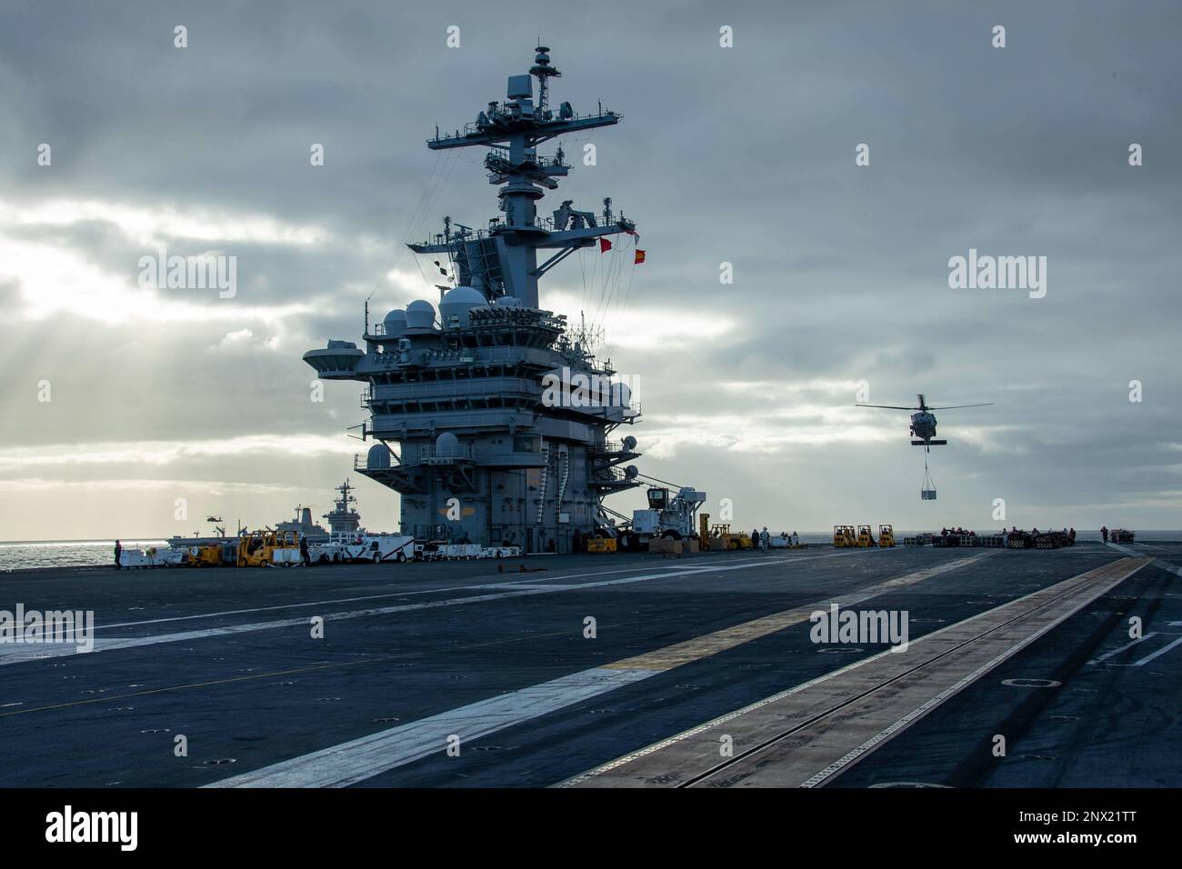 230120-N-YF131-1151 PACIFIC OCEAN (Jan. 20, 2023) An MH-60S Sea Hawk ...