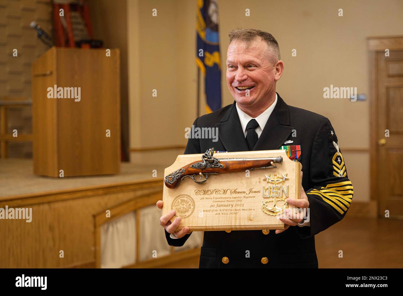 Fourth Navy Expeditionary Logistics Regiment (NELR) Command Master ...