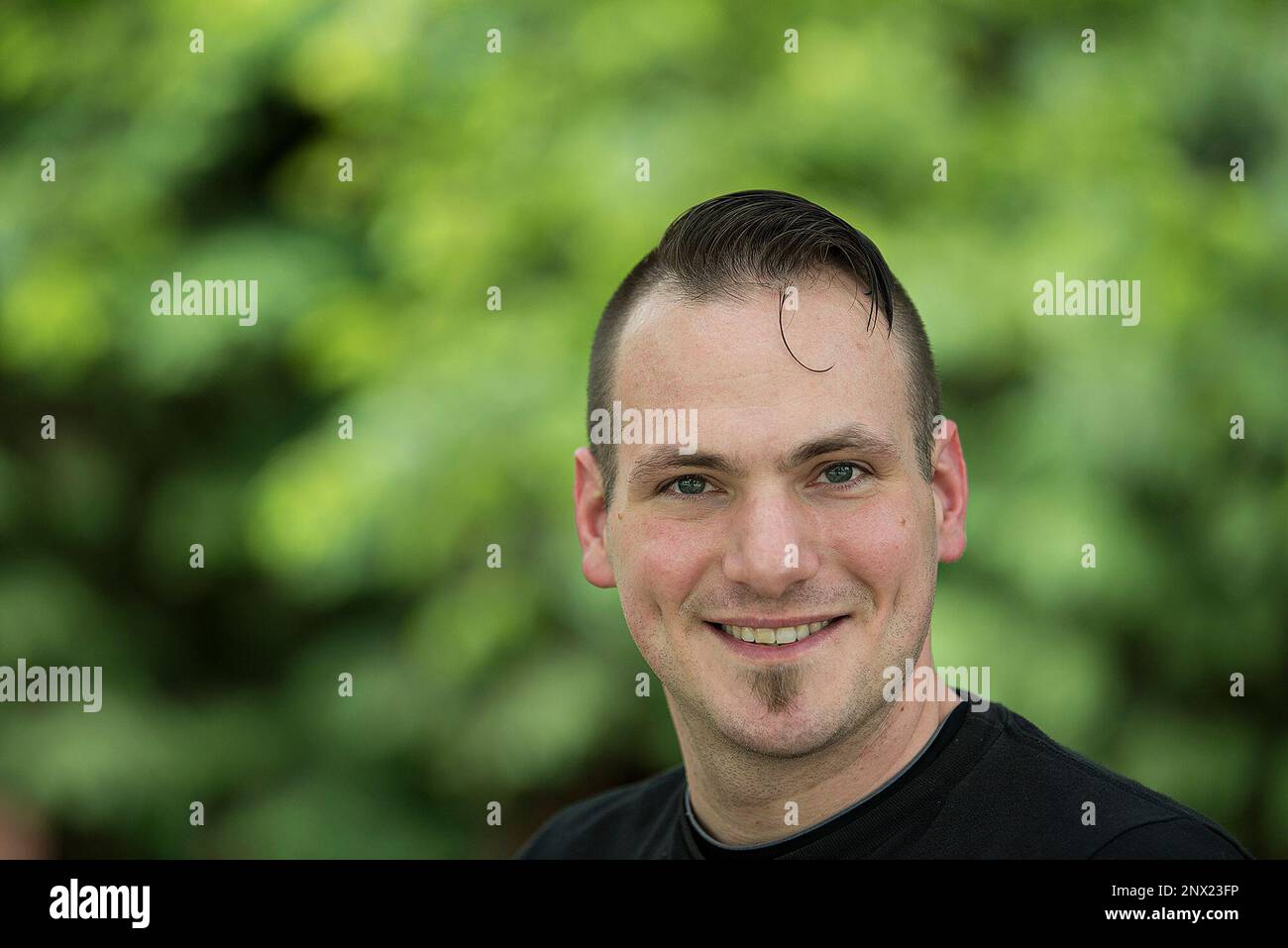 In this Thursday, June 14, 2018 photo, Clark College graduate Jonathan ...
