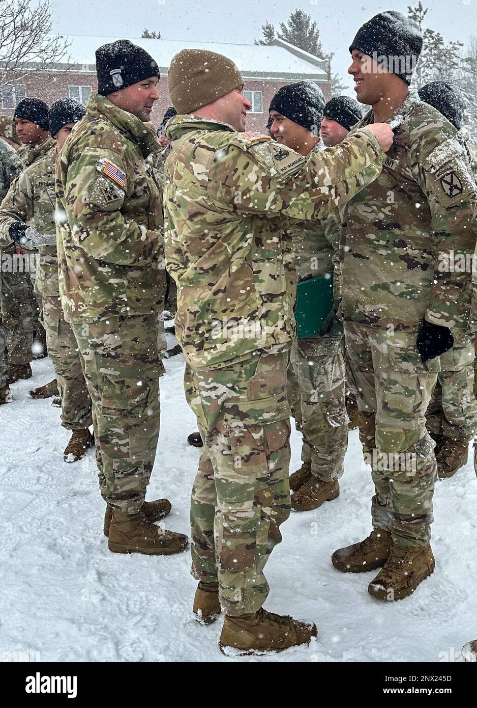 Lt. Col. Russell Lemler, battalion commander, and Command Sgt. Maj ...