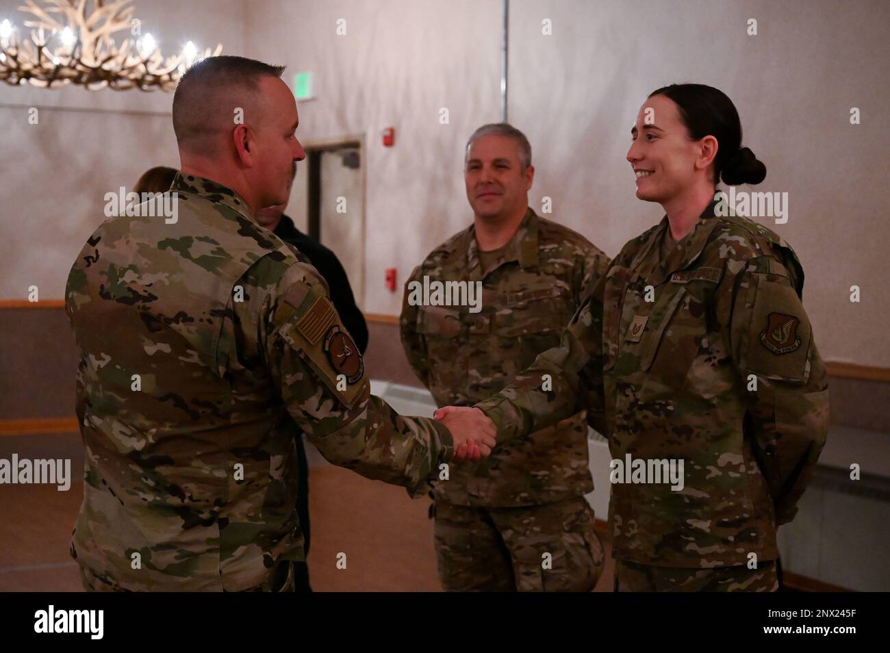 U.S. Air Force Chief Master Sgt. David R. Wolfe, the Pacific Air Forces ...