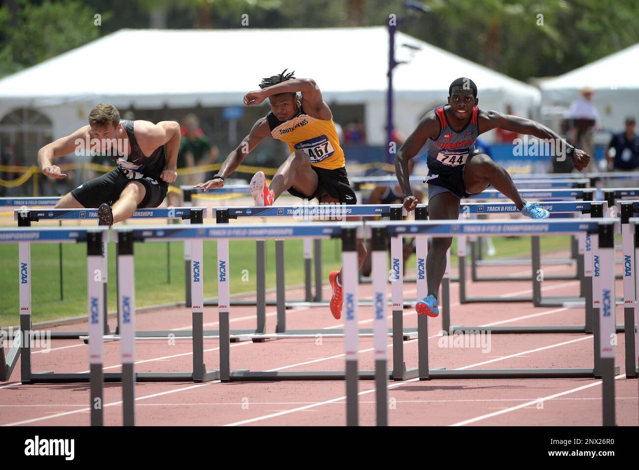 Kentucky's Caleb Wilt (721), Southern Mississippi's Caleb Parker (1467 ...