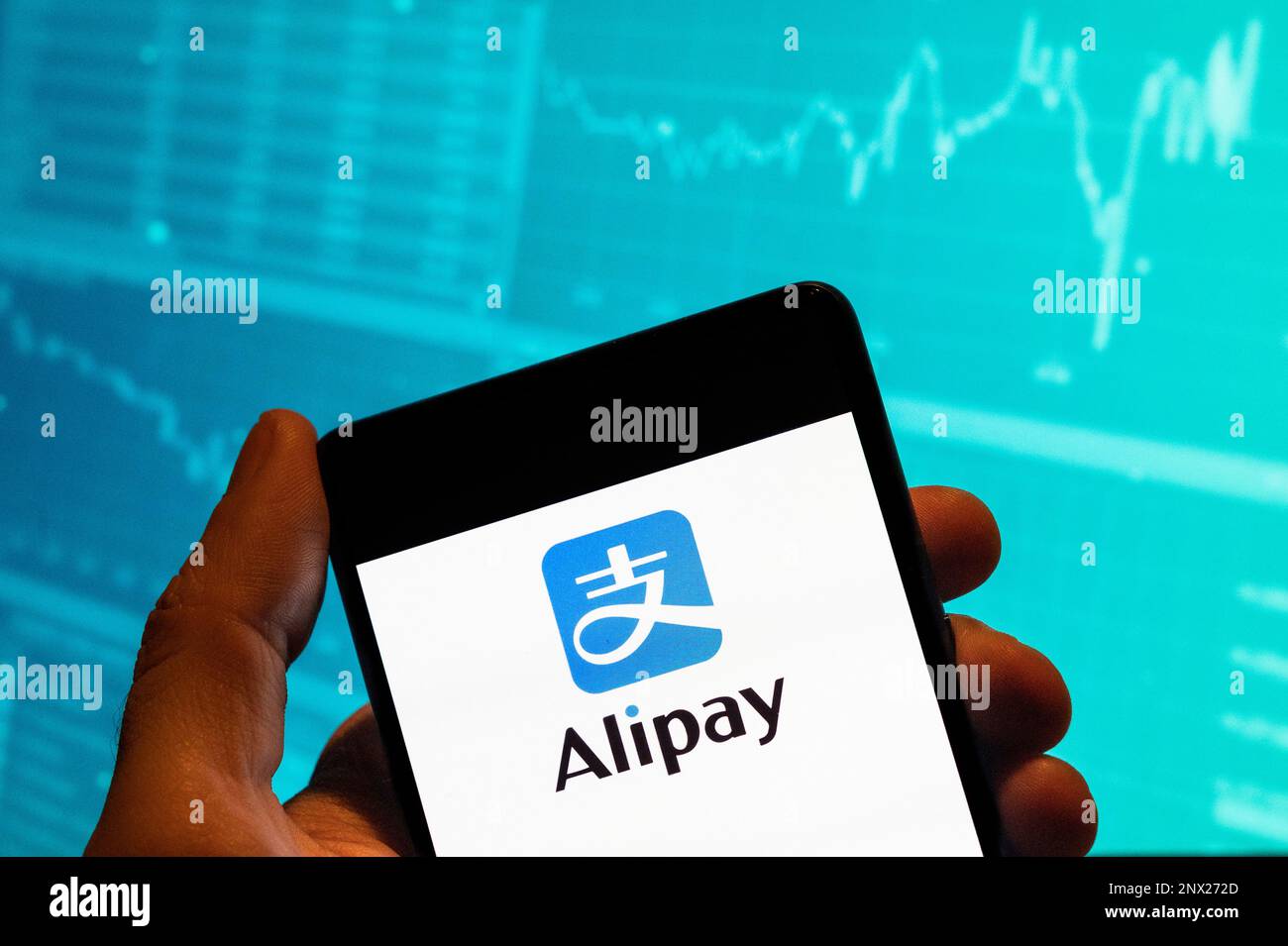 China. 19th Feb, 2023. In this photo illustration, the Chinese online ...