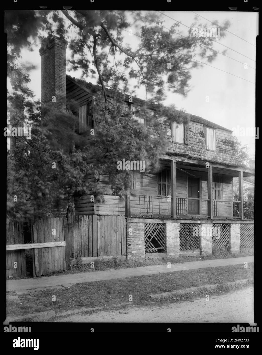 Burns House, New Bern, Craven County, North Carolina. Carnegie Survey ...