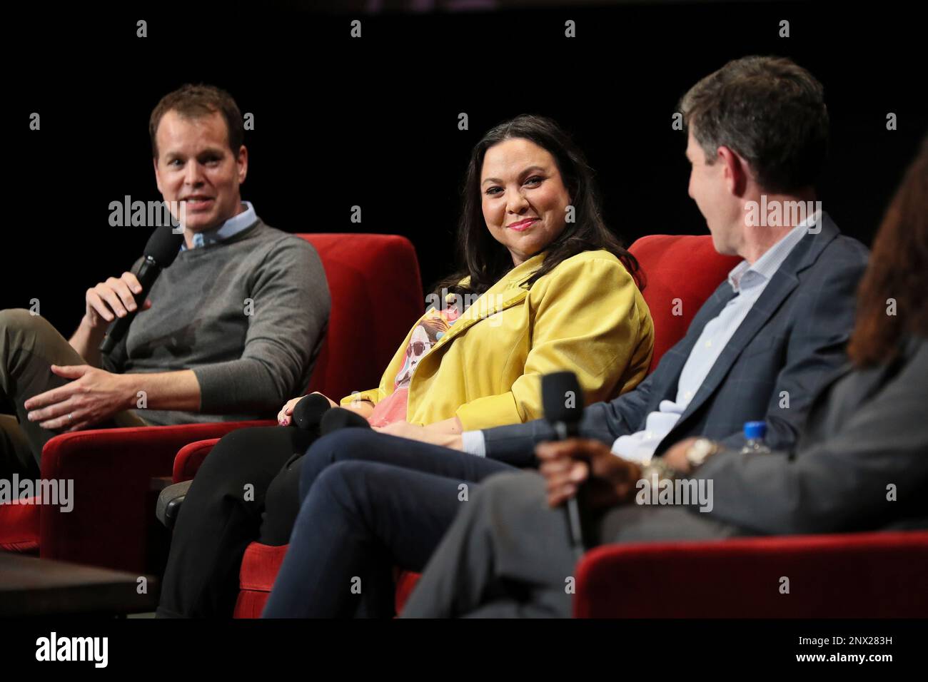 From left to right, Casey Bloys, Chairman and CEO, HBO and HBO Max ...