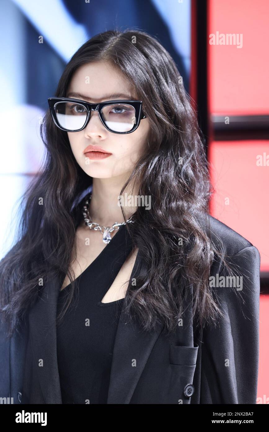 Chinese actress Lin Yun attended a brand activity in Shanghai, China ...