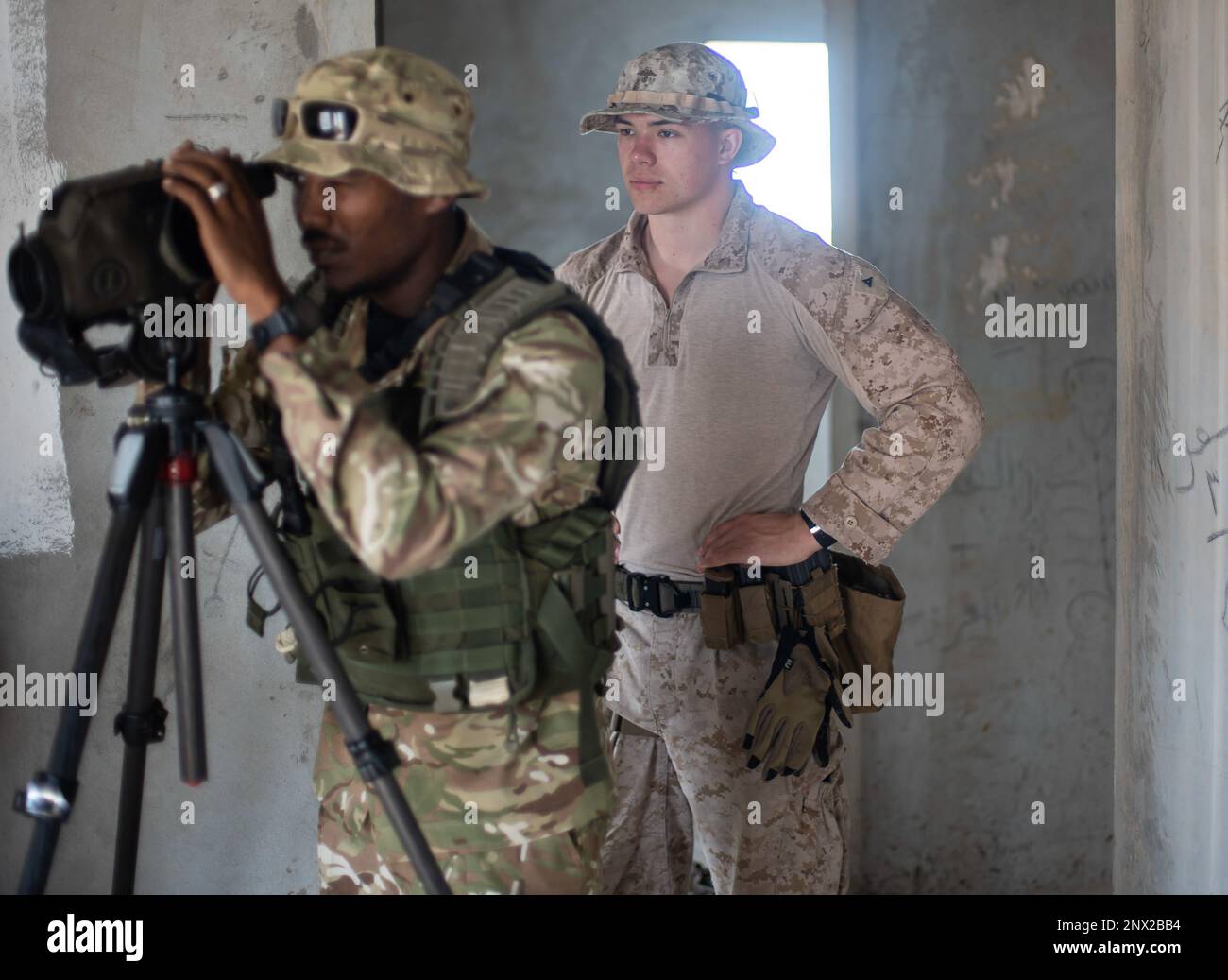BAHRAIN (January 16, 2023) – A U.S. Marine assigned to Fleet Anti ...
