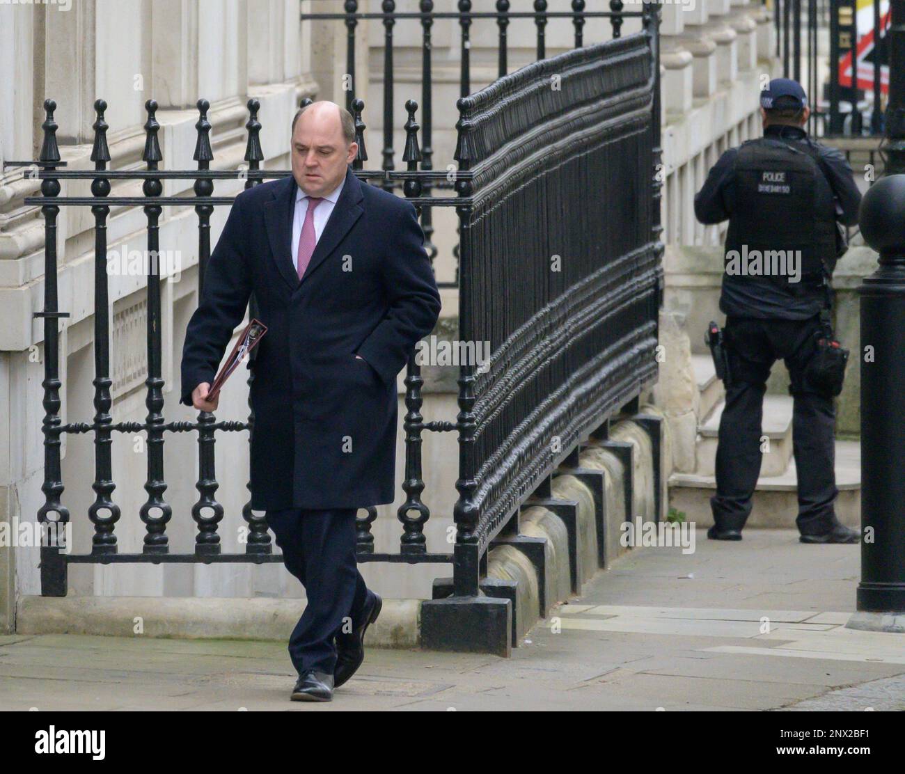 Ben Wallace MP - Secretary for Defence - arriving in Downing Street for ...