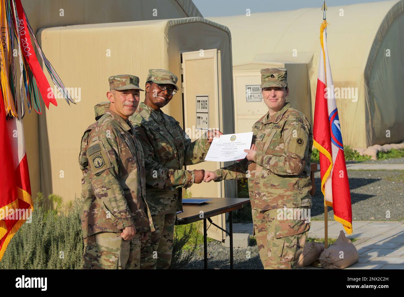 U.S. Army Staff Sgt. Jacquelline Miller with the 336th Combat ...
