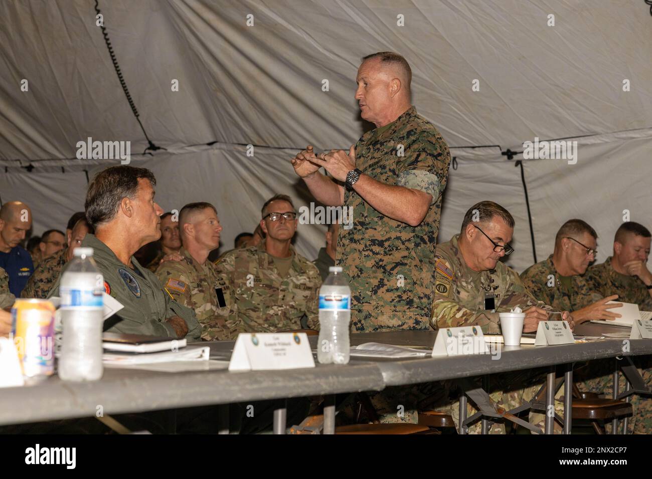 U.S. Marine Corps Lt. Gen. William M. Jurney, commander, U.S. Marine Corps Forces, Pacific ...