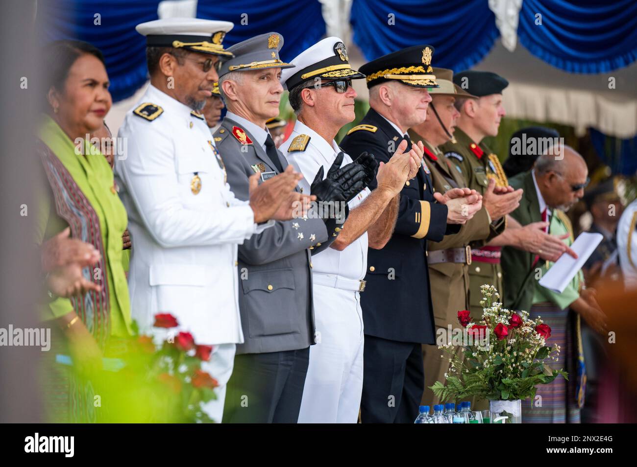 DILI, Timor-Leste (Feb. 2, 2023) Adm. John C. Aquilino, Commander of U.S. Indo-Pacific Command ...