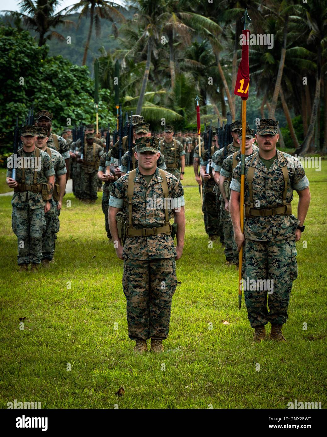 U.S. Marines with 1st Battalion, 2nd Marines, 2nd Marine Division ...