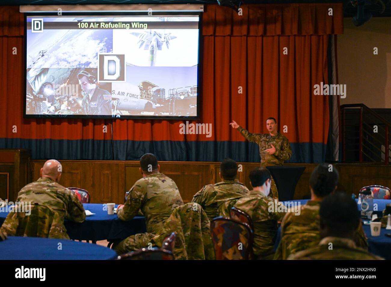 U.S. Air Force Chief Master Sgt. Michael Venning, 100th Air Refueling ...