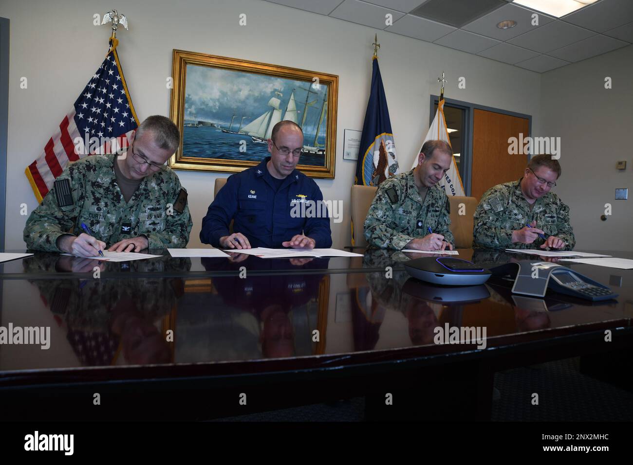 Captain Daniel Keane, Commanding Officer, U.S. Coast Guard Research and ...