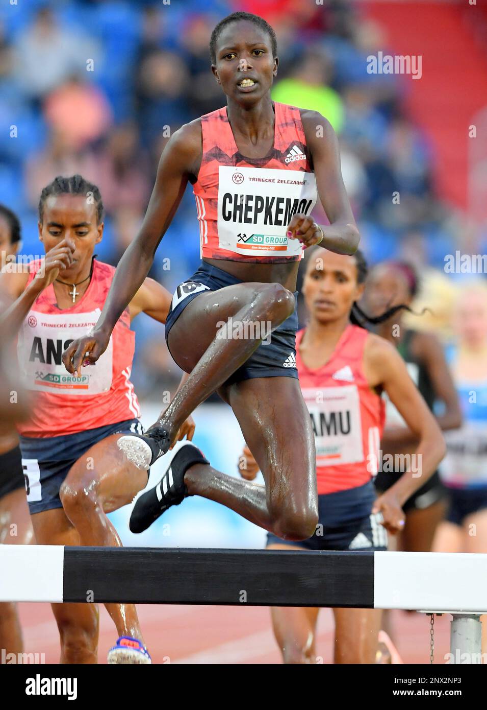 Joan Chepkemoi (KEN) places fifth in the women's steeplechase in 9:30 ...
