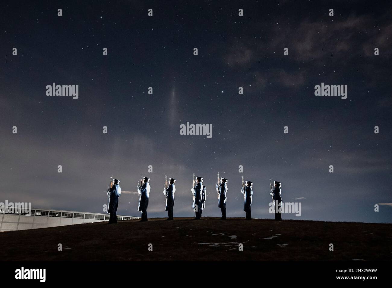 U.S. Air Force Academy -- The U.S. Air Force Academy Cadet Honor Guard ...
