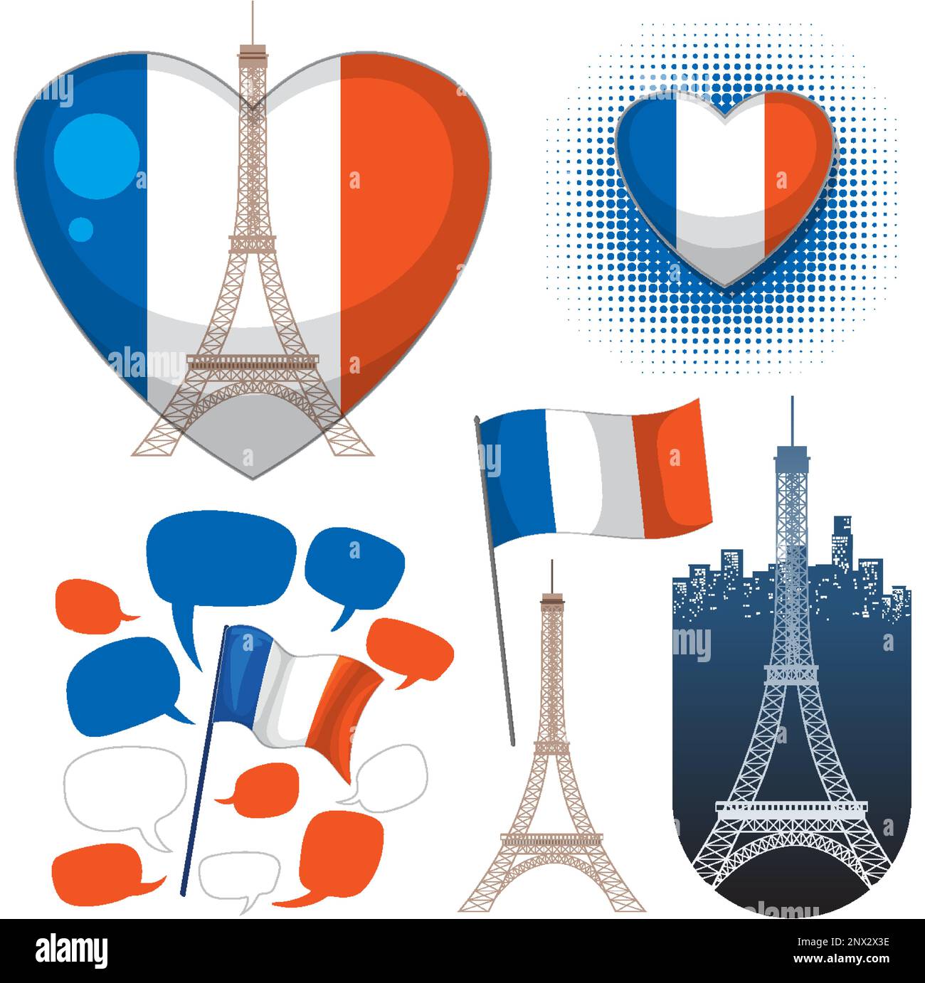 France group playing Stock Vector Images - Alamy