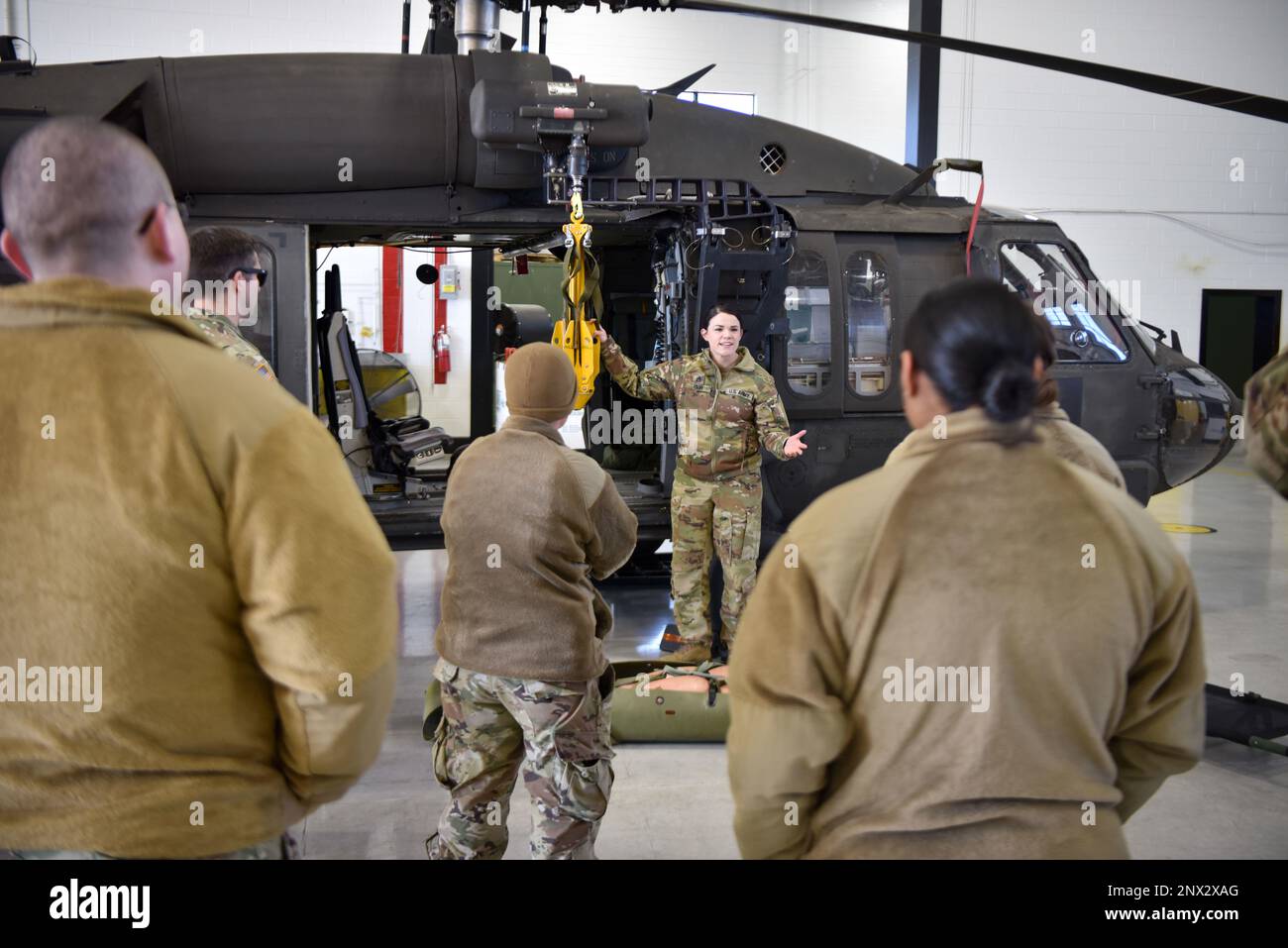 U.S. Army National Guard medics assigned to the South Carolina Army ...