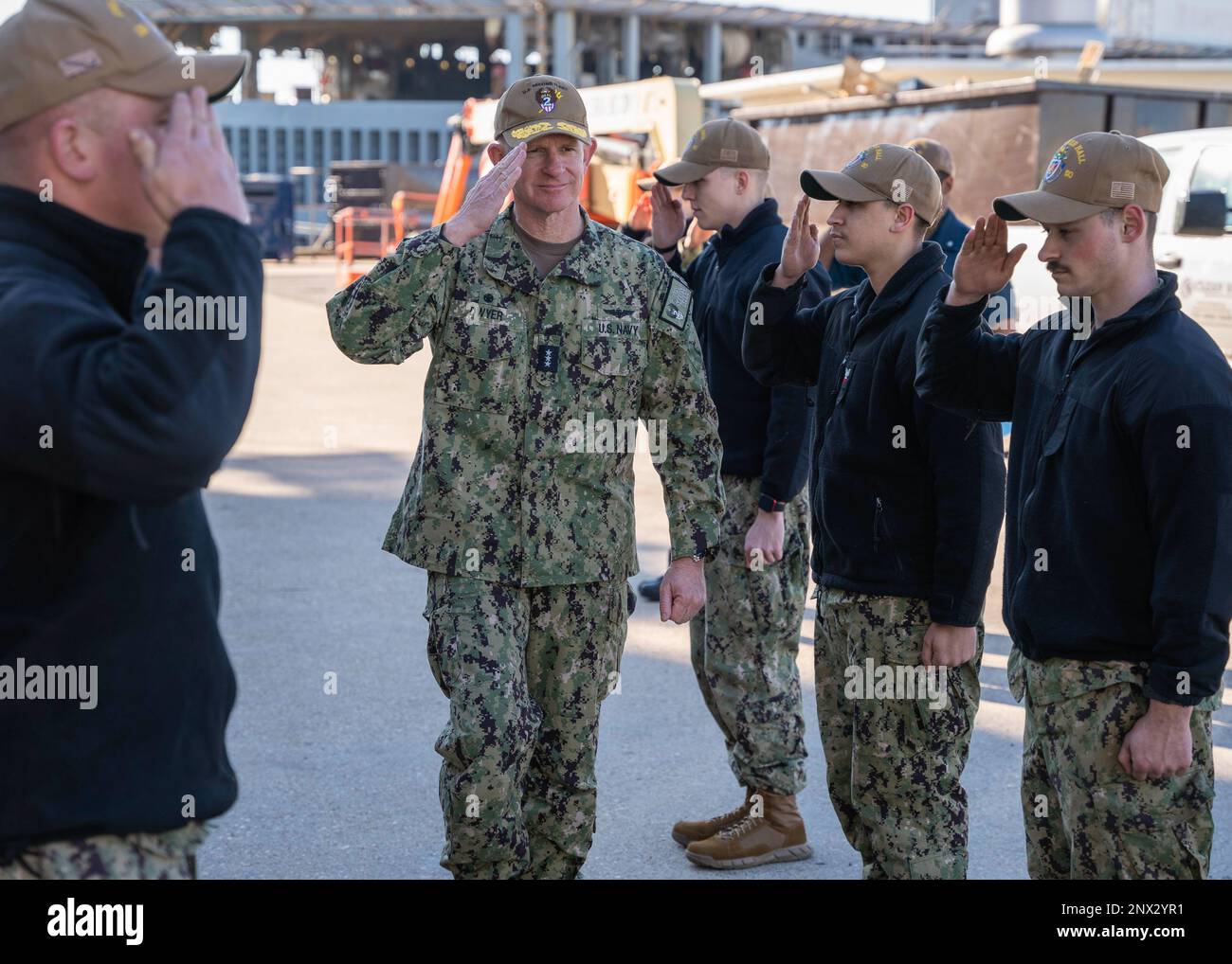 VIRGINIA BEACH, Va. (Jan. 10, 2023) – Vice Adm. Daniel Dwyer, commander ...