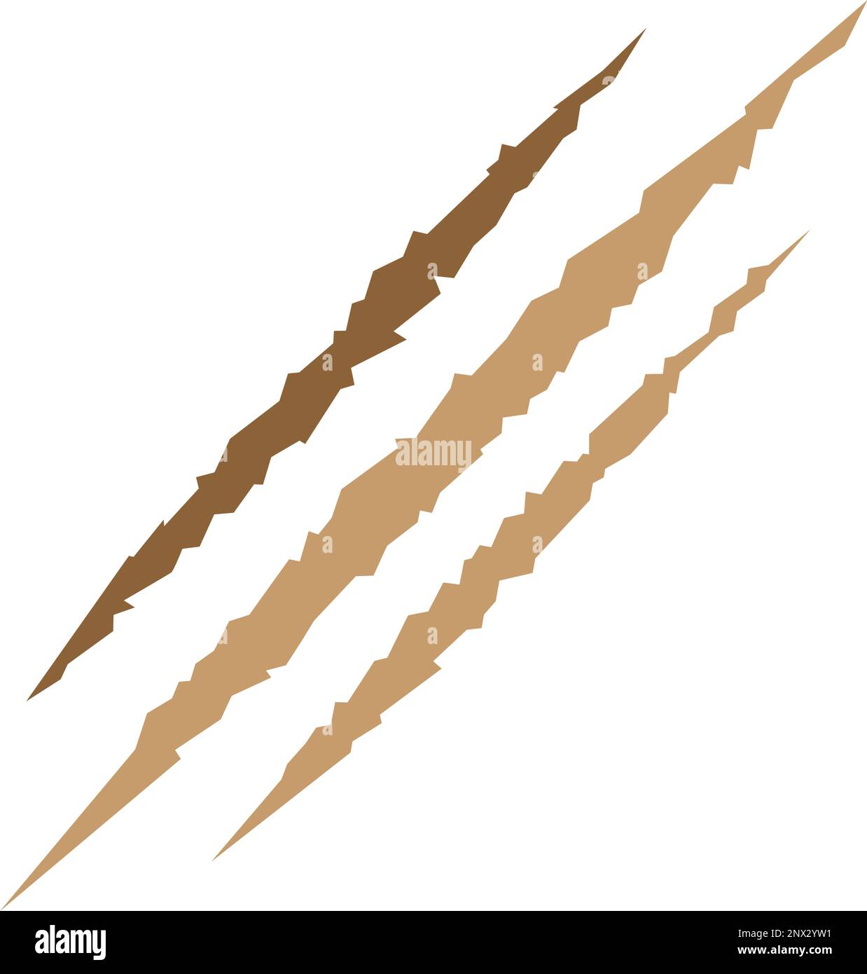 Animal claw icon logo design illustration Stock Vector Image & Art - Alamy