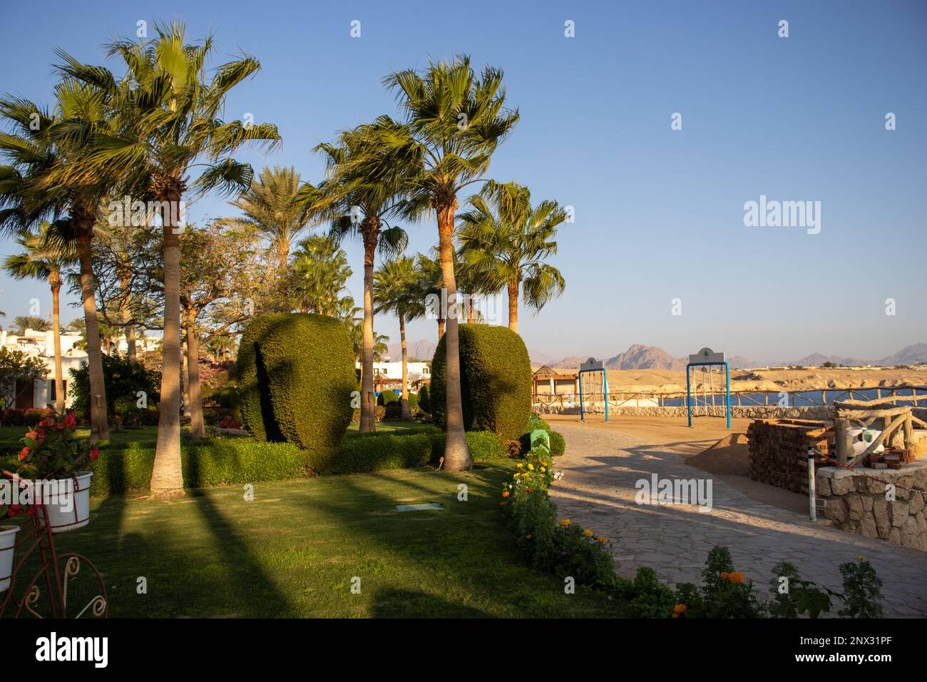 SHARM EL SHEIKH, EGYPT - JANUARY 27, 2023 Labranda Sharm Club with ...