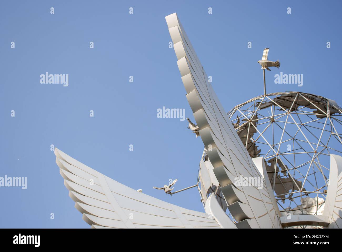 SHARM EL SHEIKH, EGYPT - JANUARY 30, 2023 Peace Square monument Stock ...