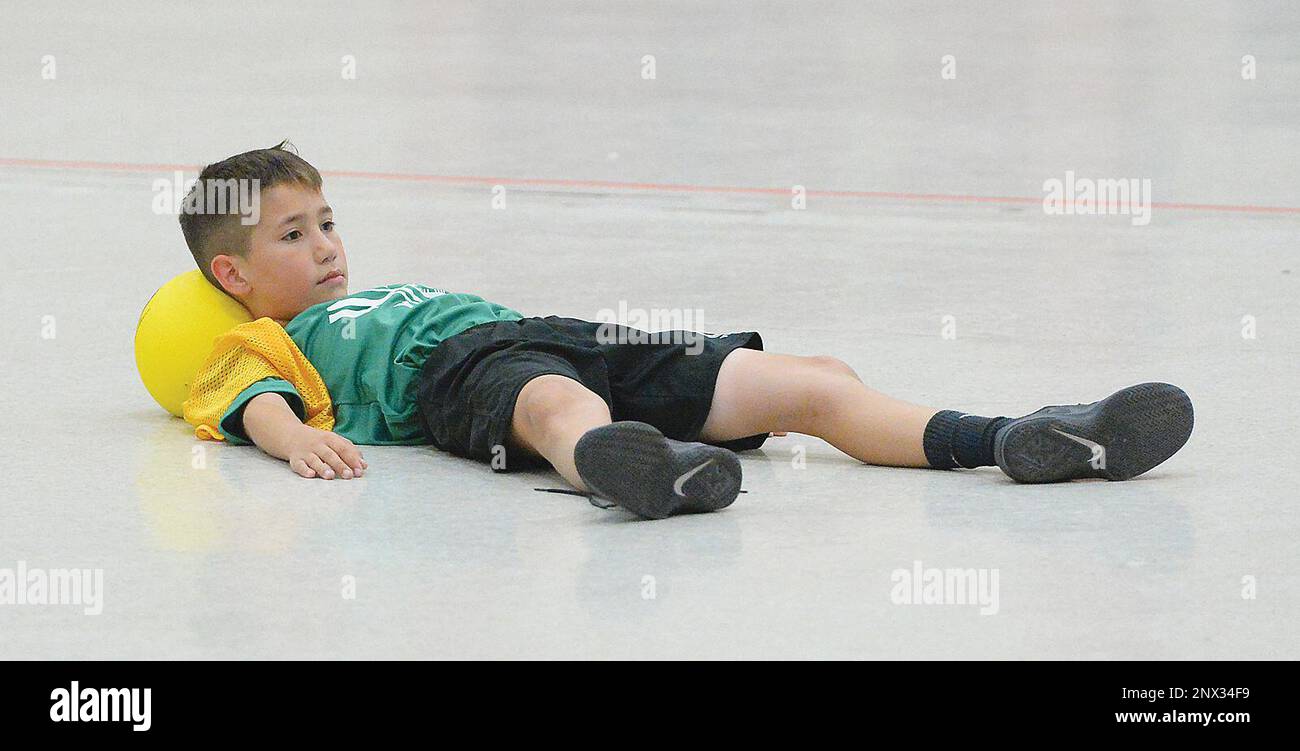 Jayden Rodriguez makes the most of it after being knocked out during a ...