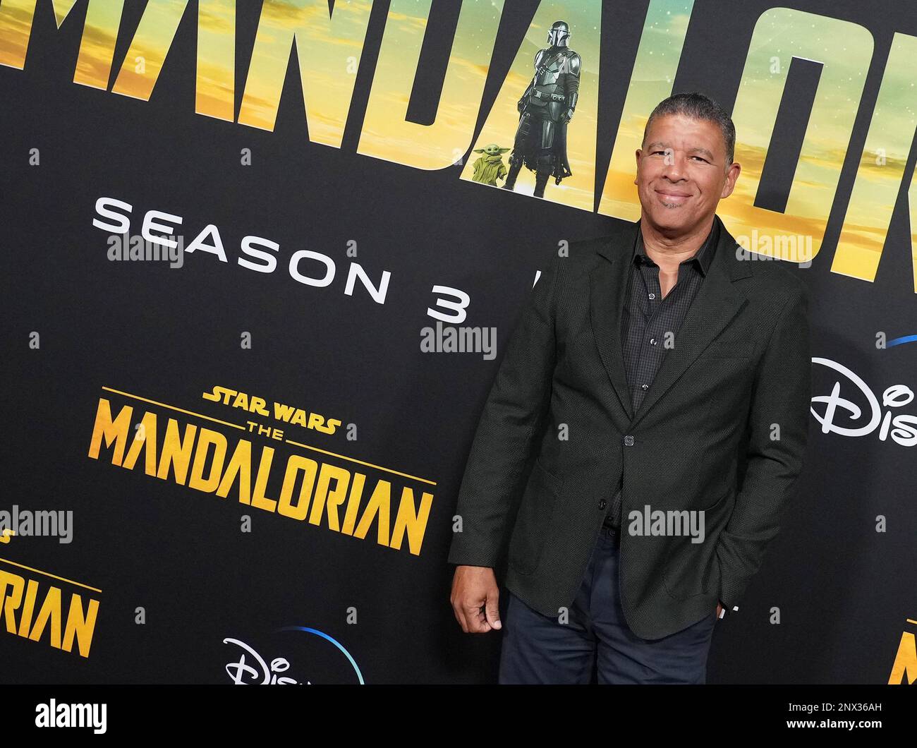 Hollywood, CA, February 28, 2023. Peter Ramsey arrives at the Disney+ ...