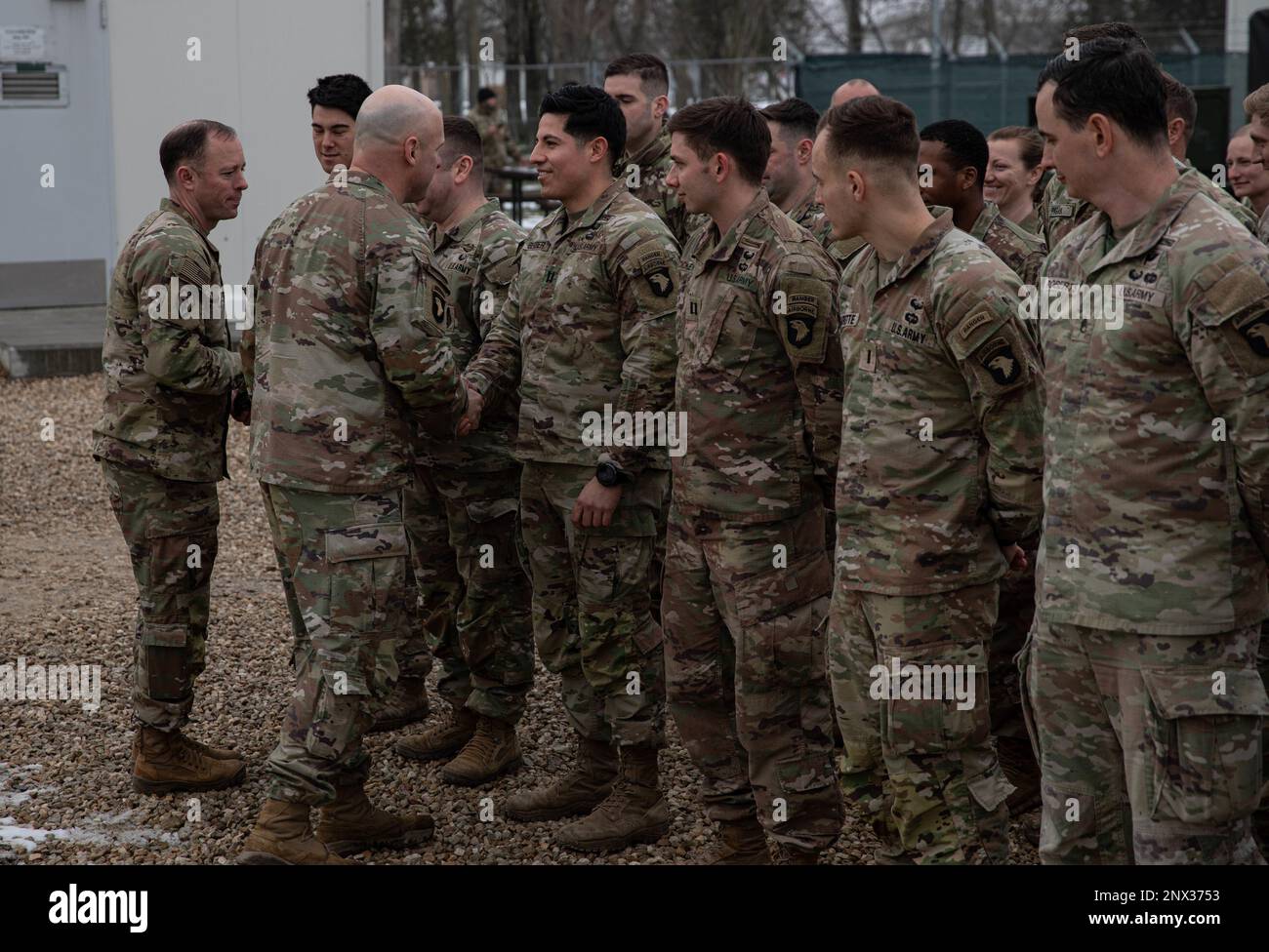 Col. Ed Matthaidess, the Commander of the 2nd Brigade Combat Team, 101st Airborne Division (Air ...