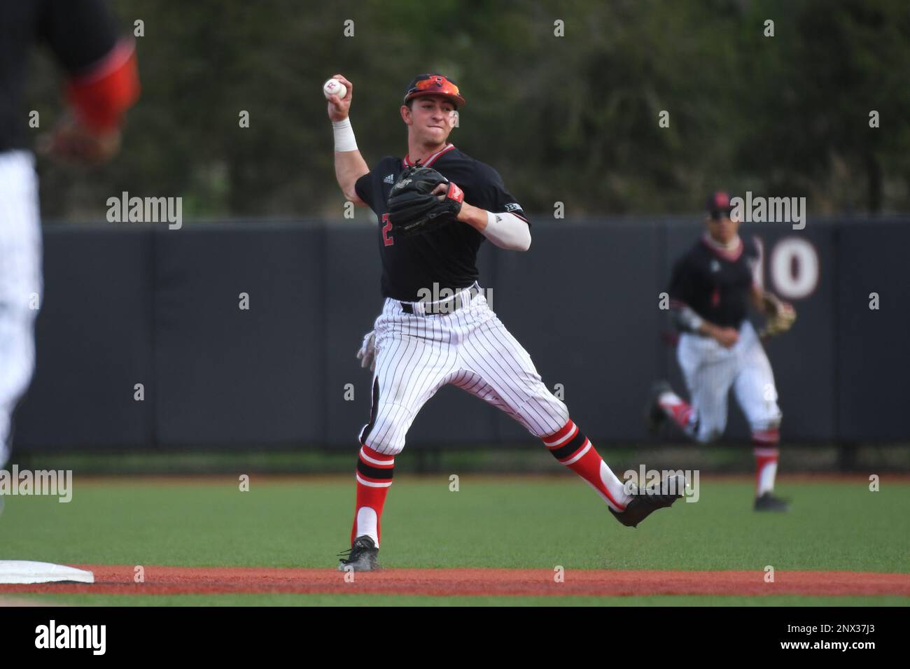 Rutgers University Scarlet Knights infielder Kevin Walsh (2) during ...