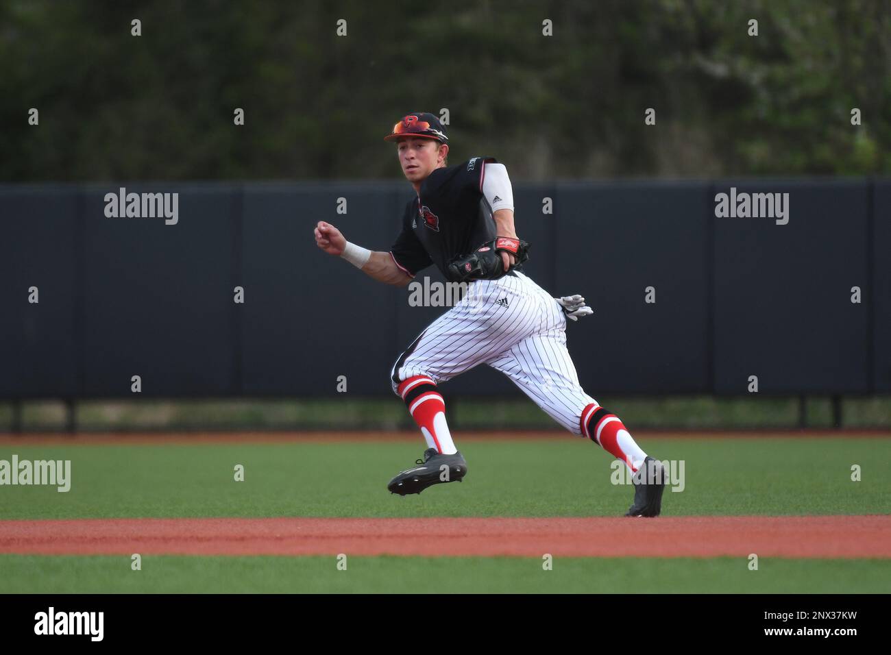 Rutgers University Scarlet Knights infielder Kevin Walsh (2) during ...