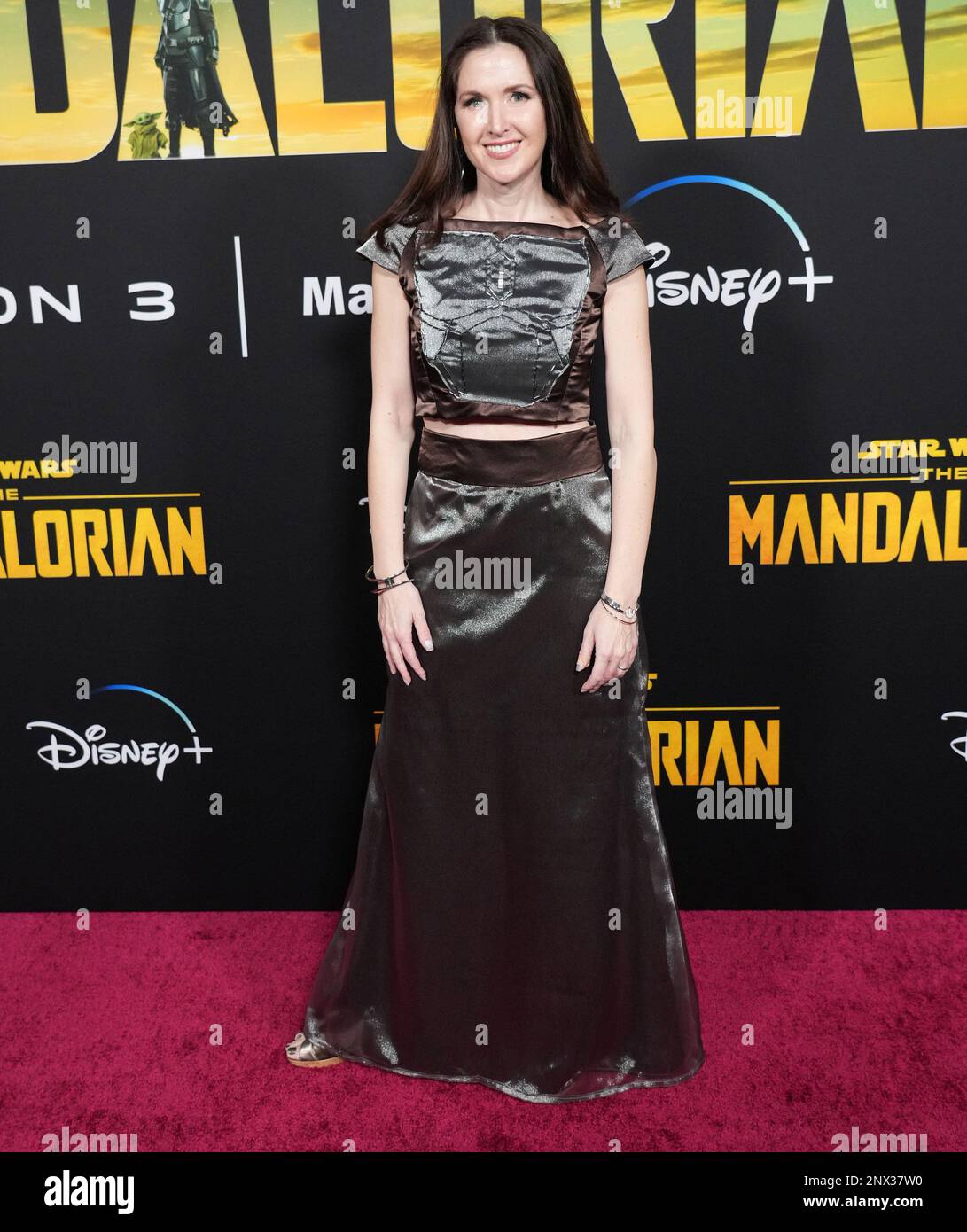 Los Angeles, USA. 28th Feb, 2023. Jen Markham arrives at the Disney THE ...