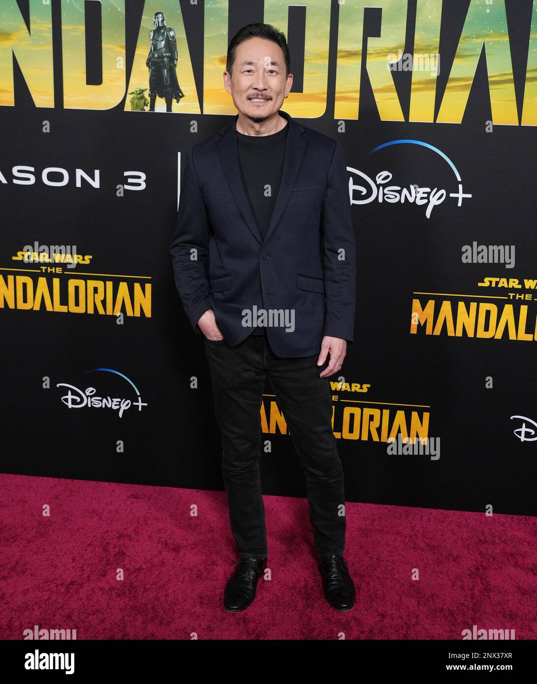 Los Angeles, USA. 28th Feb, 2023. Doug Chiang arrives at the Disney THE ...