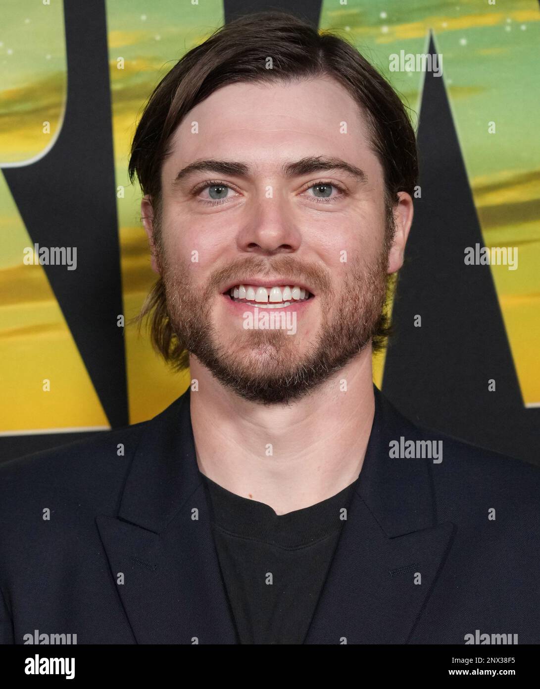 Hollywood, CA, February 28, 2023. Joseph Shirley arrives at the Disney+ ...