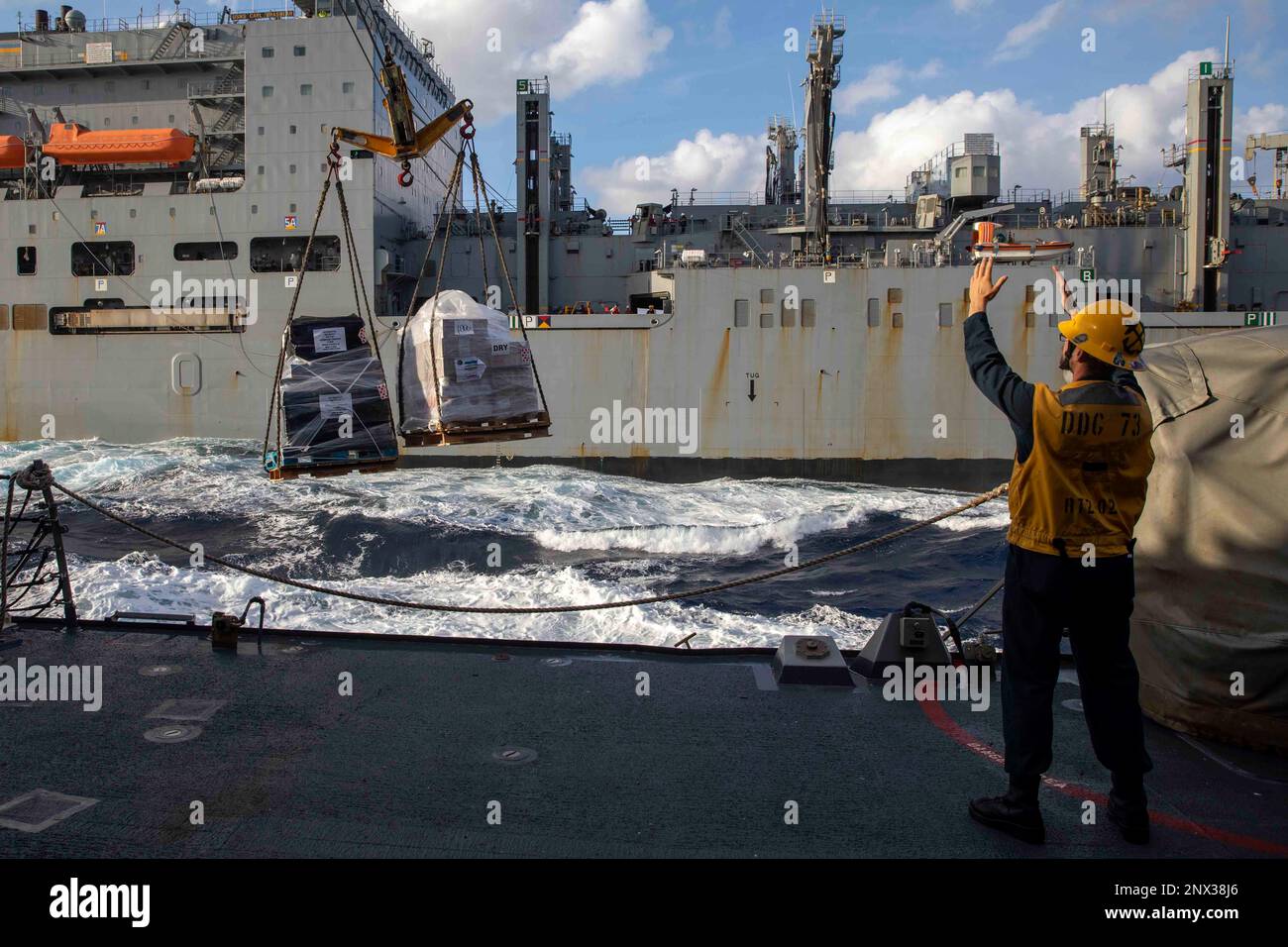 230106-N-SN516-1266 PHILIPPINE SEA (Jan. 6, 2023) U.S. Navy Boatswain’s ...