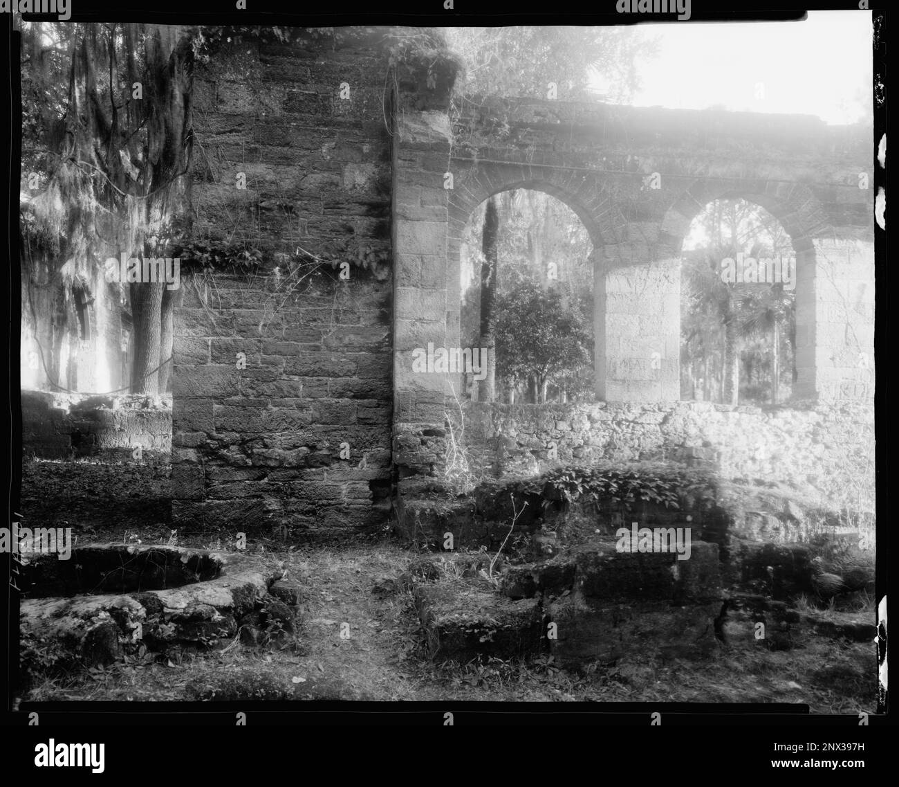 Ruins of Monastery, New Symrna, Volusia County, Florida. Carnegie ...