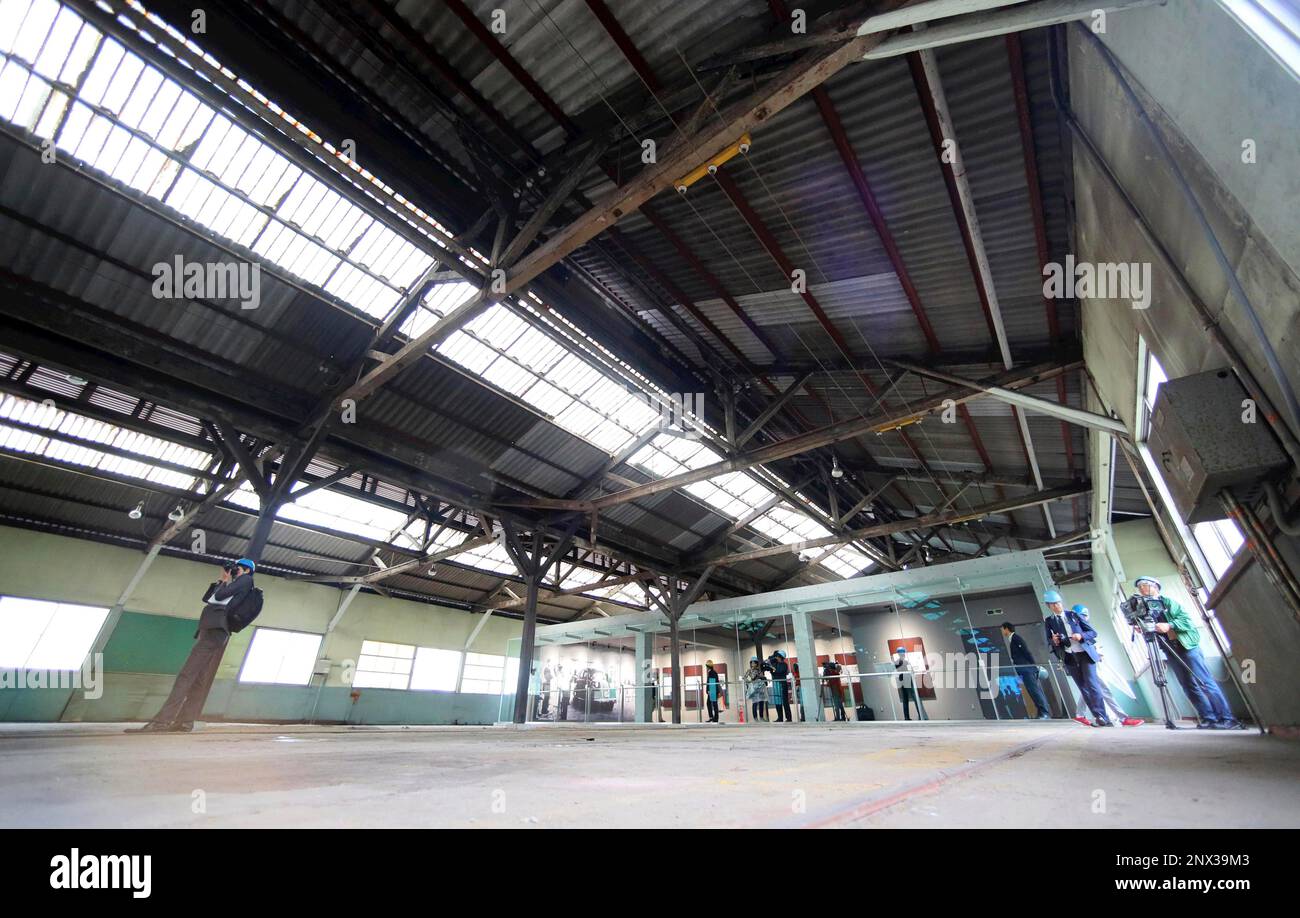 A picture taken on May 31, 2018 shows East building of the Prototype ...