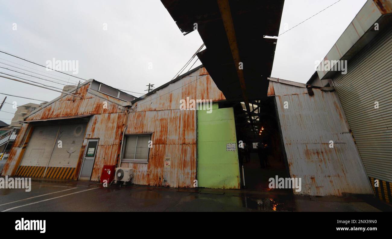 A picture taken on May 31, 2018 shows West building of the Prototype ...