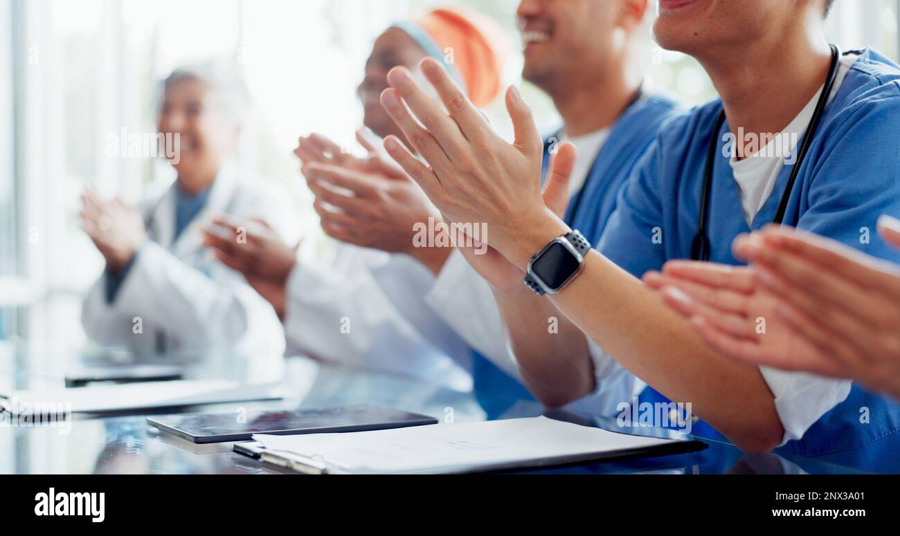 Company of hospital nurses hi-res stock photography and images - Alamy